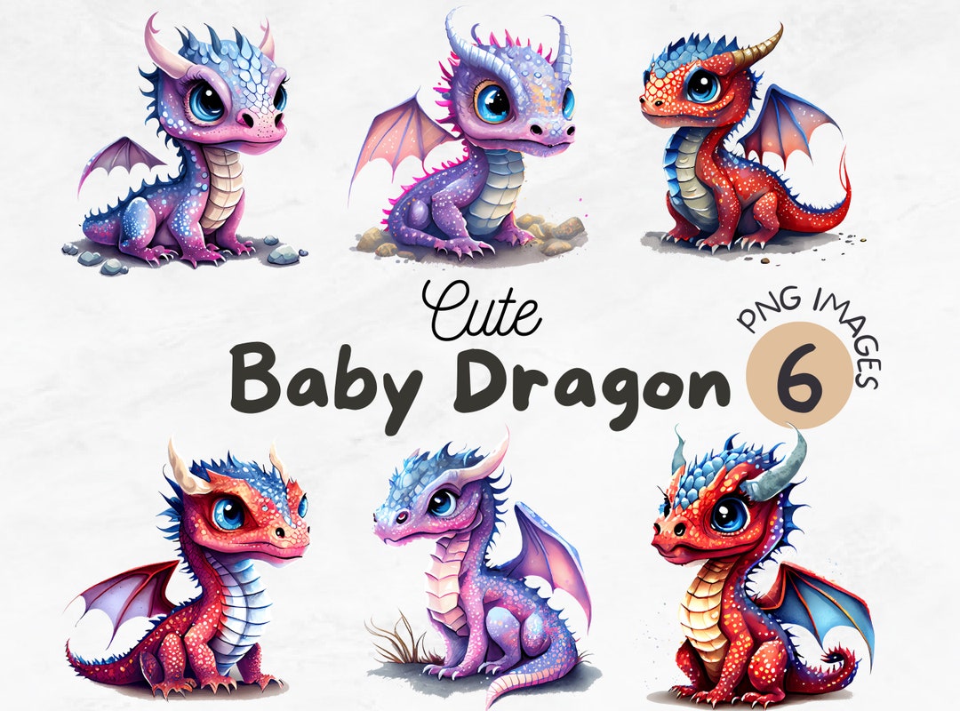Cute Baby Dragon PNG Dragon Png Dragon Clipart Fantasy Clipart Kids Png ...