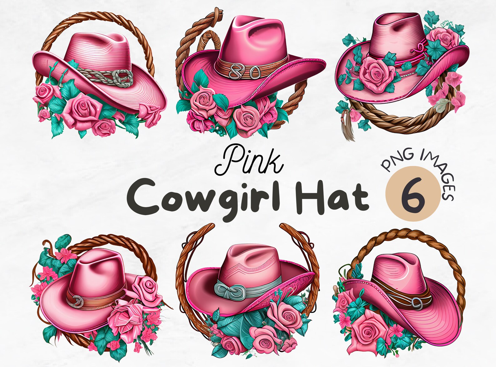 Pink Cowgirl Hat Png Cowgirl Hat Clipart Cowgirl Png Western Clipart Cowgirl Clipart Sublimation