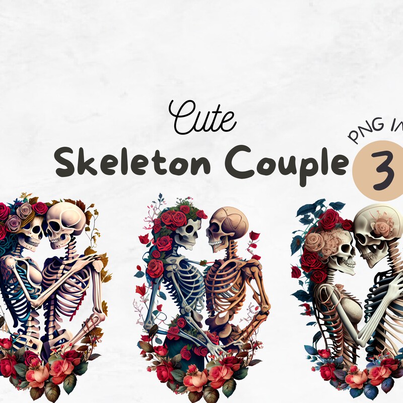 Skeleton Couple - Etsy