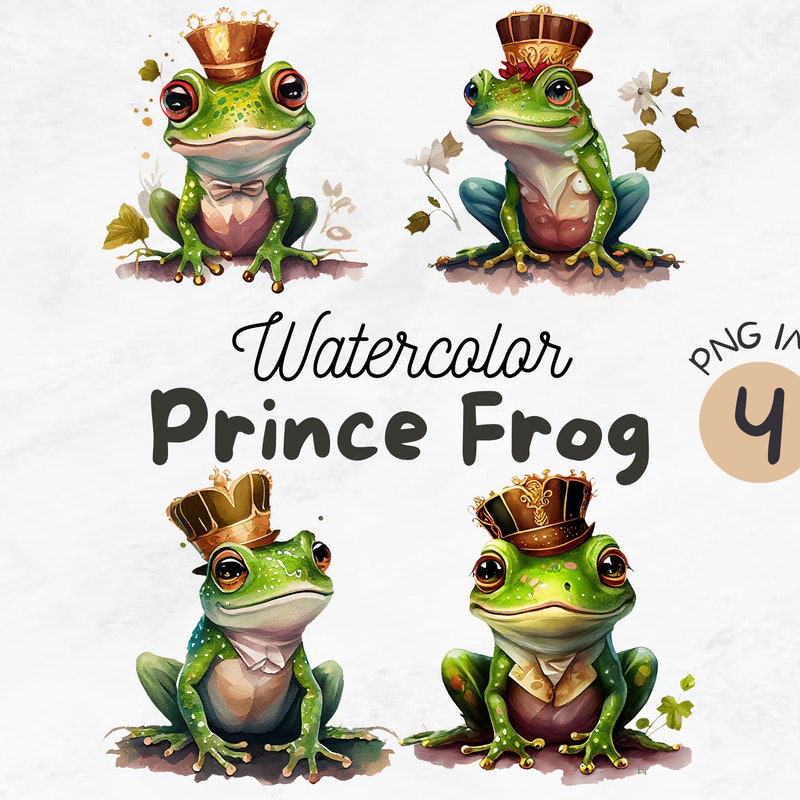 Prince Frog - Etsy