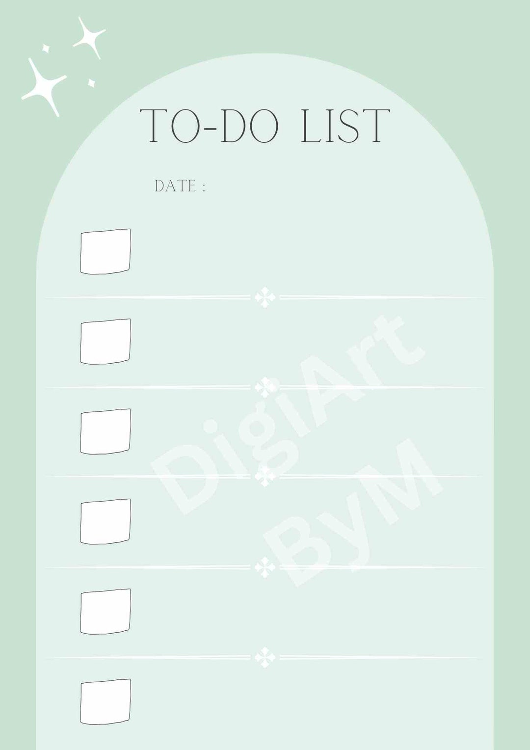 Printable To-do List - Digital - Download Only - A4 - Etsy