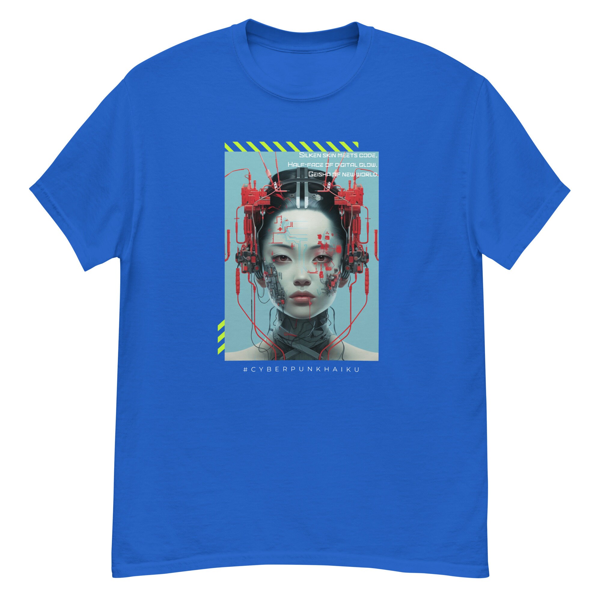 Cyberpunk T-shirt cyberpunkhaiku futuristic T-shirt Dystopian T-shirt ...