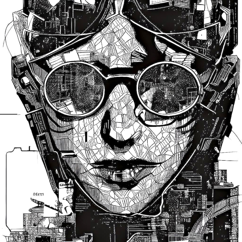 Cyberpunk Art Digital Art Cyberpunk Wall Art Cyberpunk Print Cyberpunk ...