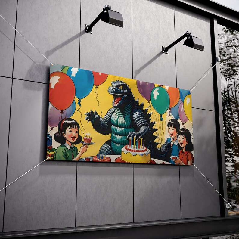 Fun Godzilla Birthday Decoration, Monster Birthday, Godzilla Party ...