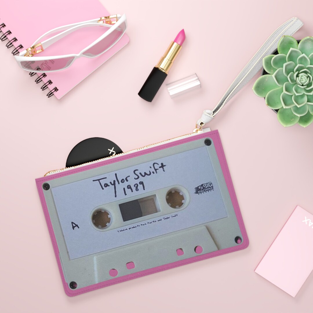 Taylor Cassette Tape Clutch, 1989 Art Purse, Swiftie Accessories to ...