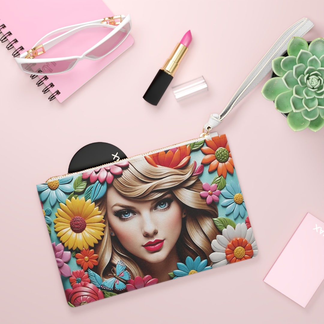 Swiftie Art Luxury Look Clutch, Taylor Costume Accessory, Swift Purse ...