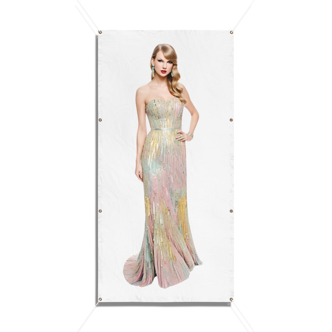 Swiftie Glamour Pose Event Photo Backdrop Bannner, Vinyl Banners - Etsy