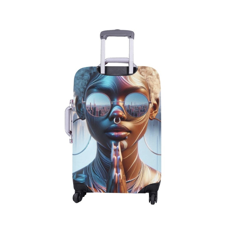 Cosmic Serenity: Radiant Reflection - Luggage Cover ONLY - Etsy