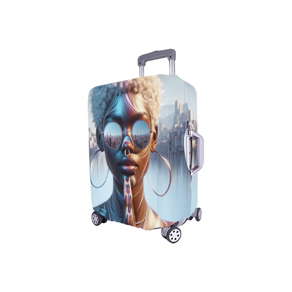 Cosmic Serenity: Radiant Reflection - Luggage Cover ONLY - Etsy