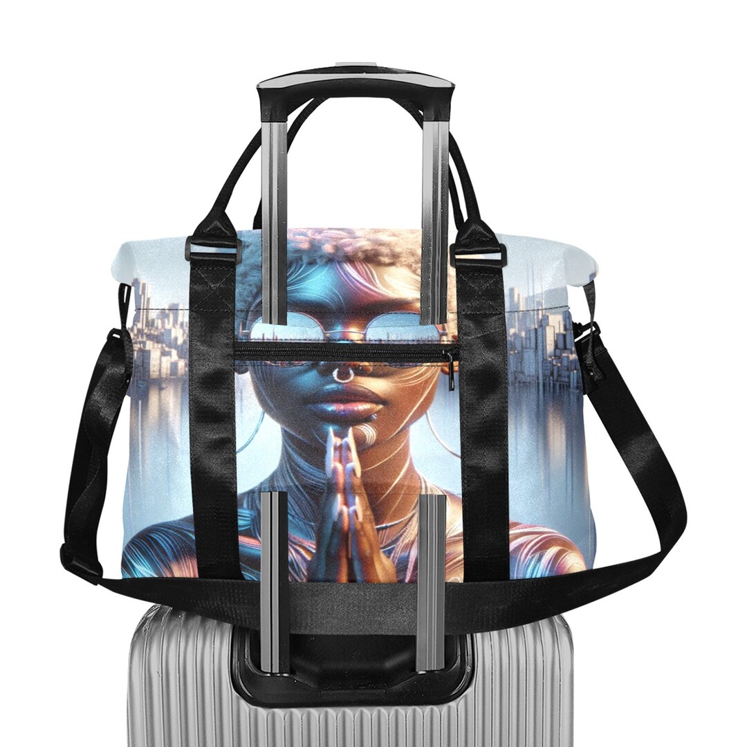 Cosmic Serenity: Radiant Reflection Large Capacity Carry-on Bag - Etsy