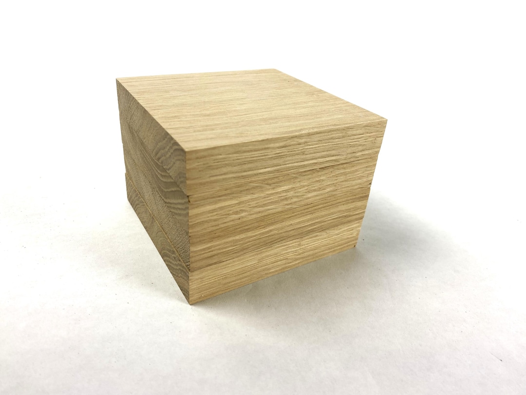 Oak Statuette Bases, Square Oak Wood Plaque set of 4 - Etsy UK
