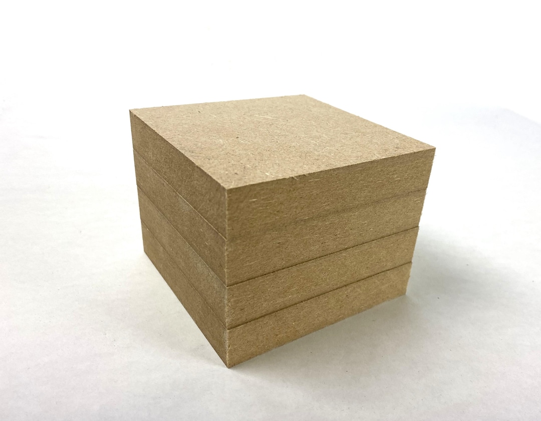 Bases for Statuette, Square Wood Plaque in Medium (set of 4) - Etsy