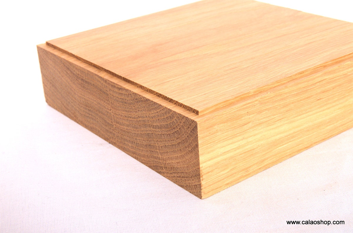 Base for Statue in Solid Oak 18 X 18 - Etsy