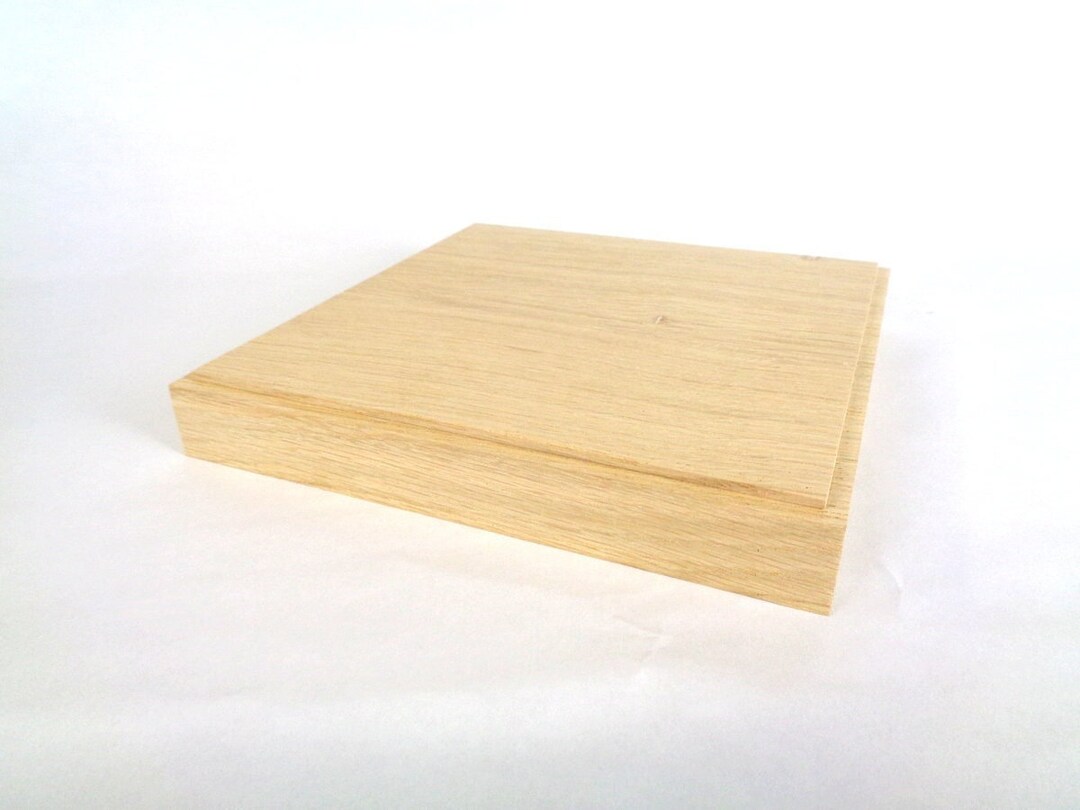 Solid Oak Statue Base 20 X 20 - Etsy