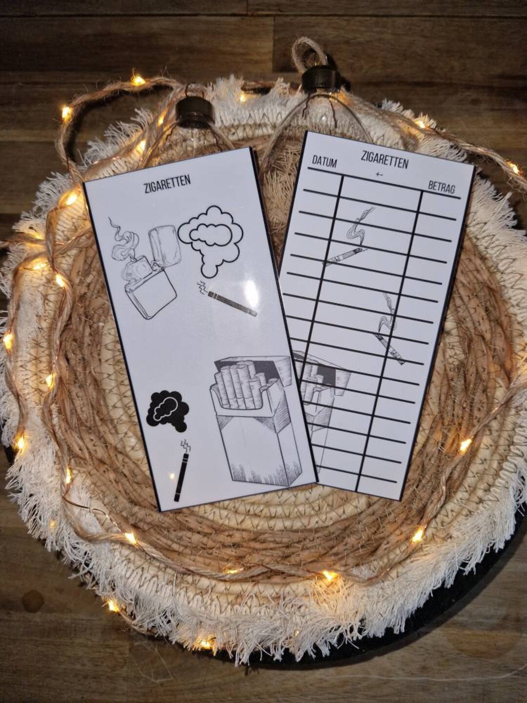 Cigarette Dashboard Tracker - Etsy