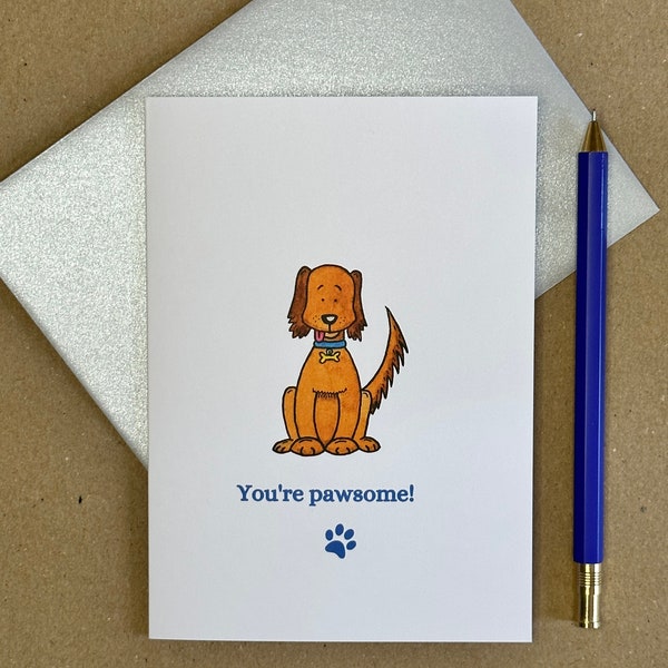 Dog Pun Card - Etsy UK