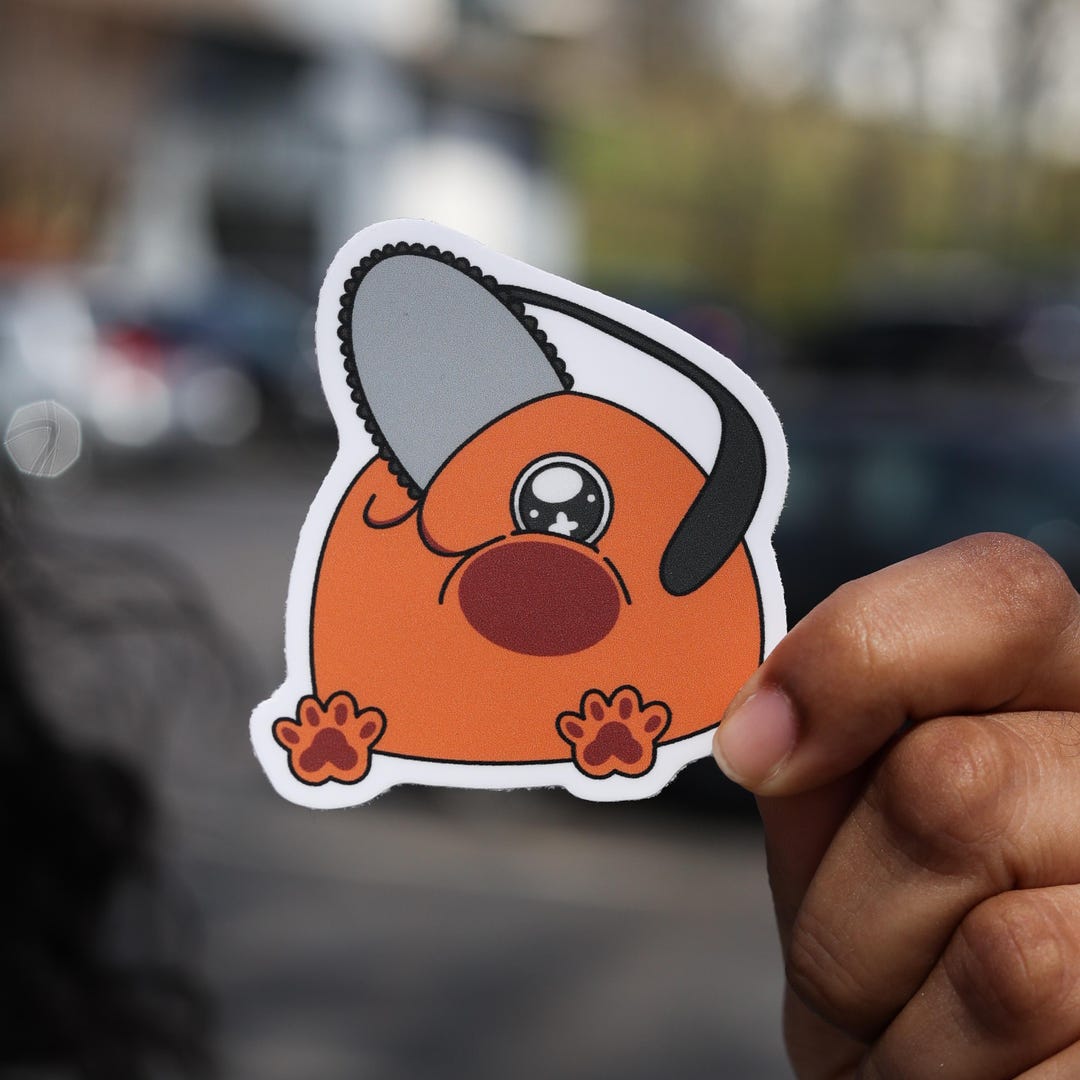 Chainsaw Animal Sticker (weatherproof Vinyl) - Etsy