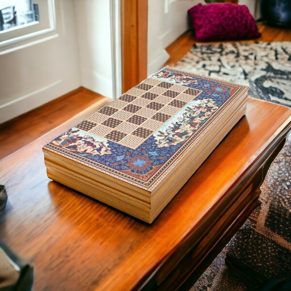 Wooden Backgammon - Etsy