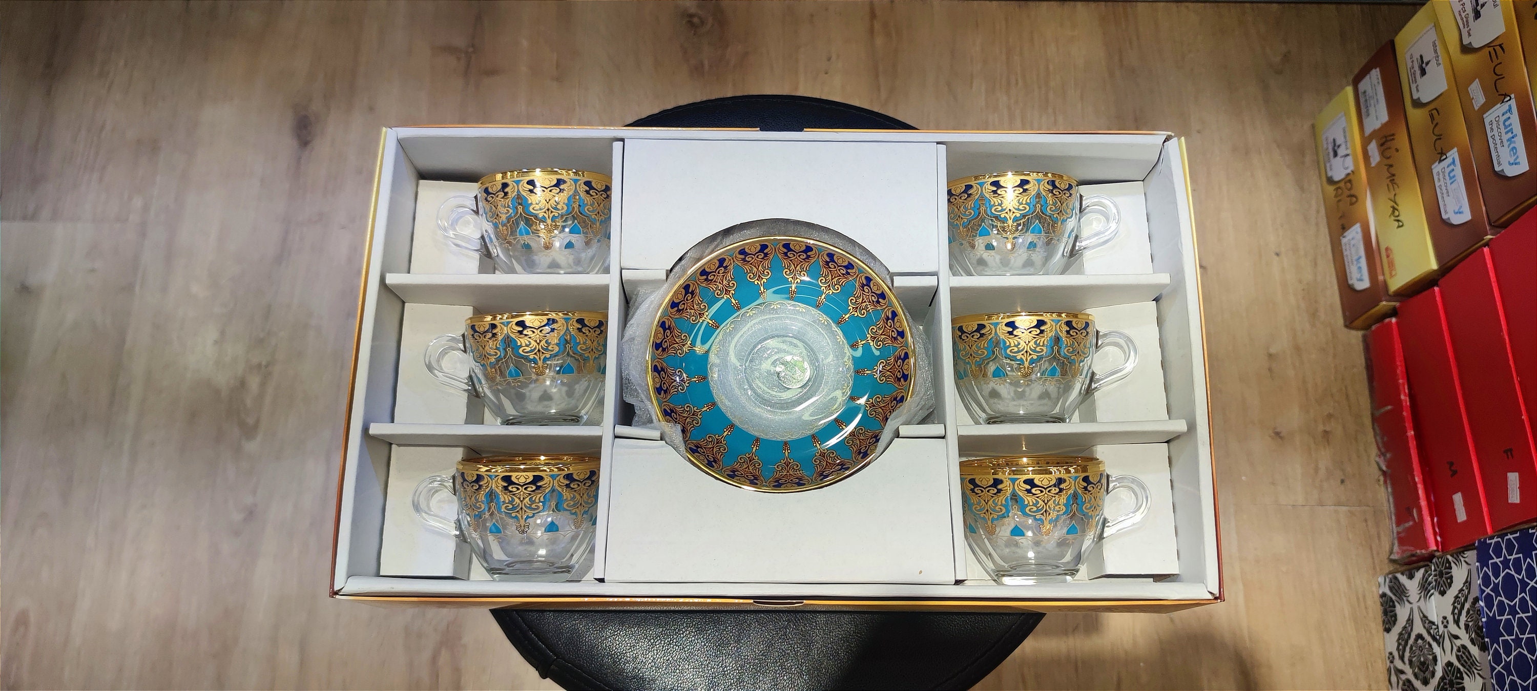 Turkish Tea Set Turkish Tea Cups Handmade Tea Glass Tea Mug Home&living ...