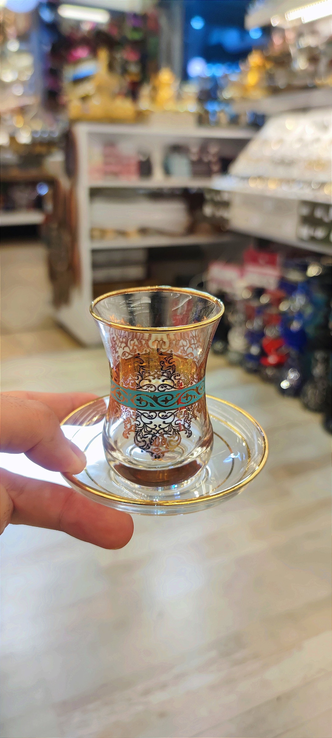 Turkish Tea Set Turkish Tea Cups Handmade Tea Glasses 12 Pcs - Etsy