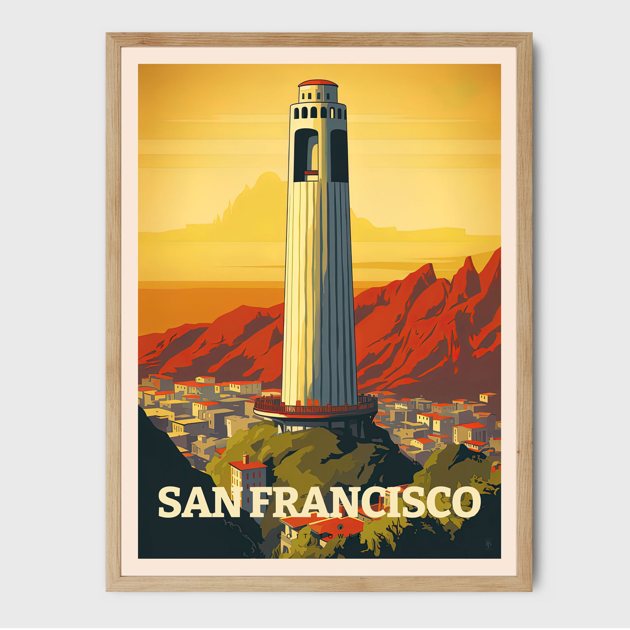 Coit Tower Drawing