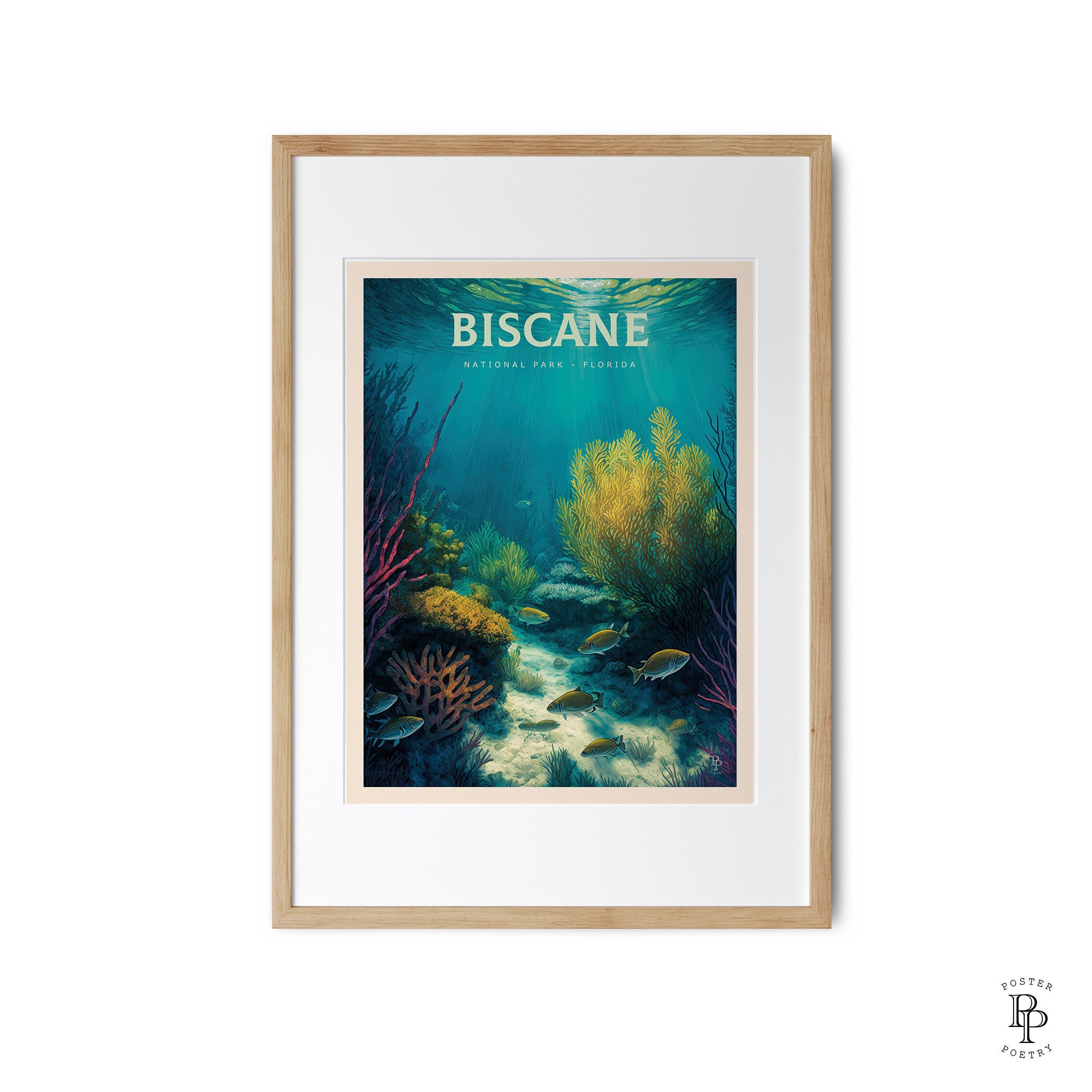 Biscayne National Park Poster Print - Travel Memory Gift - Etsy