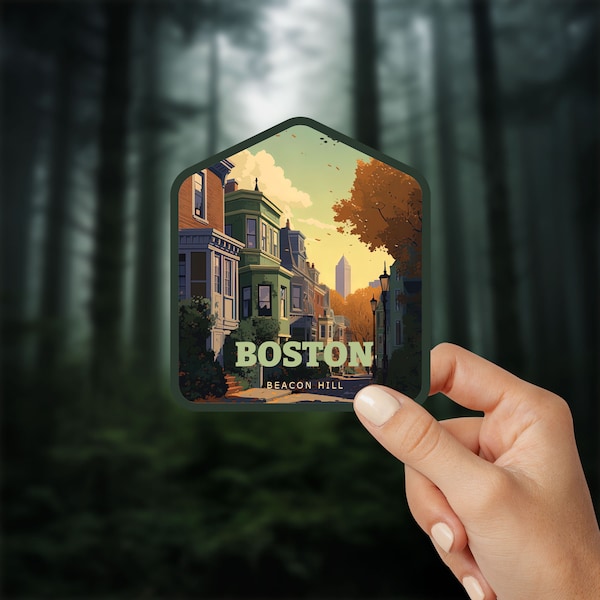 Boston Skyline - Etsy