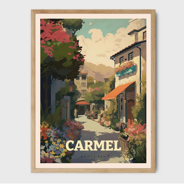 Carmel art print - Etsy Nederland