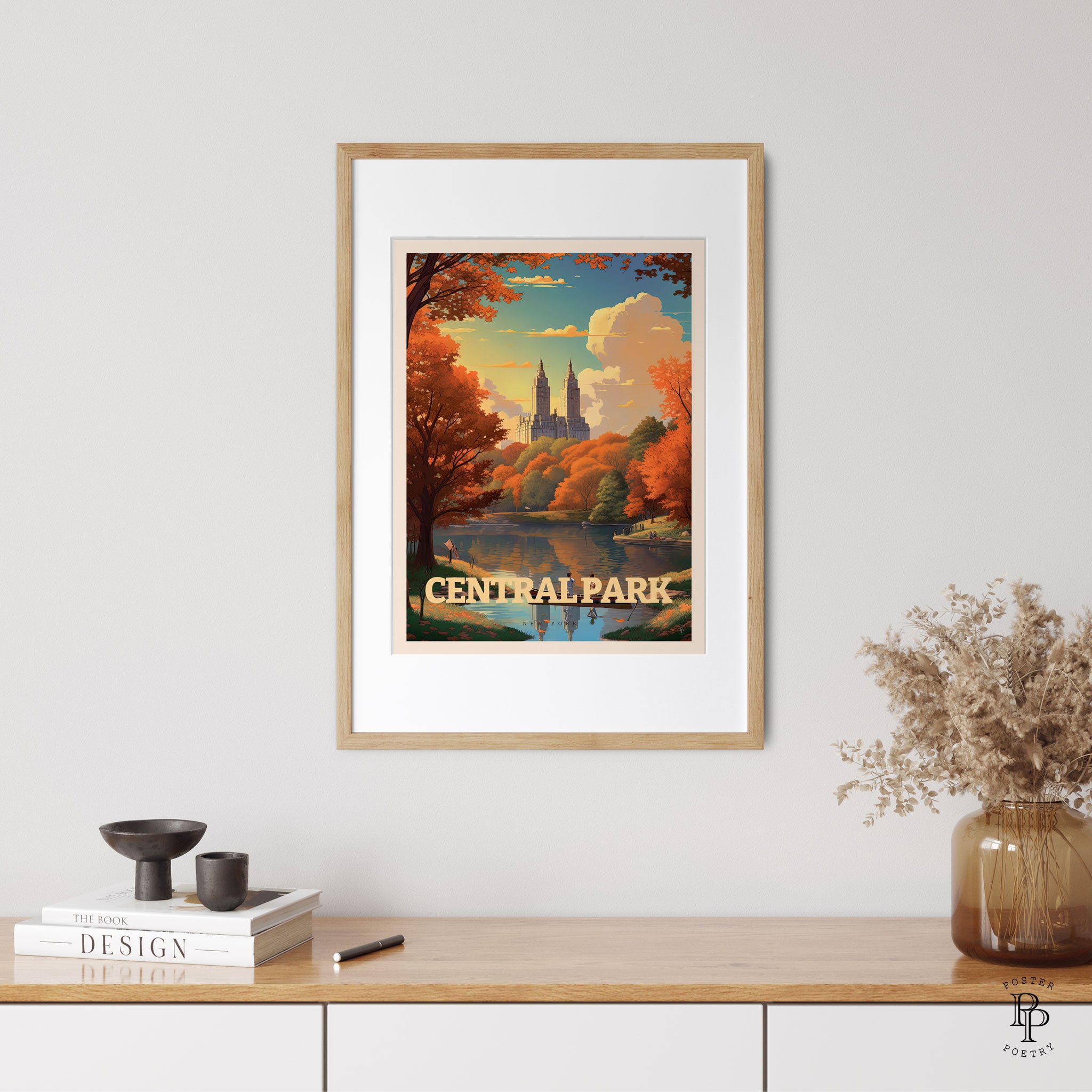 Central Park Print, New York Poster, Travel Prints, Travel Poster ...