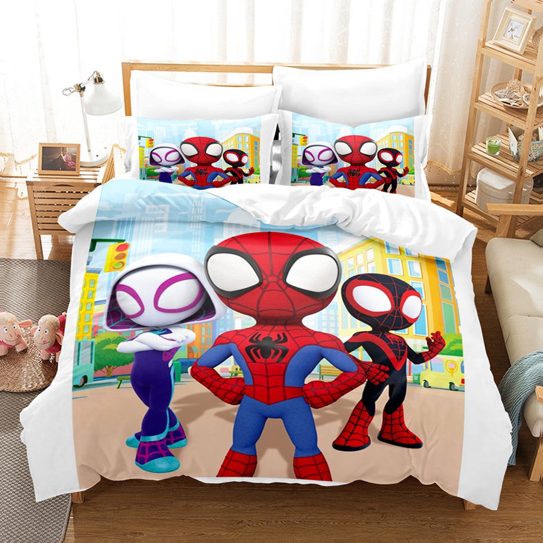 Spidey and His Bedding Set for Boys Home Decor Twin Queen - Etsy