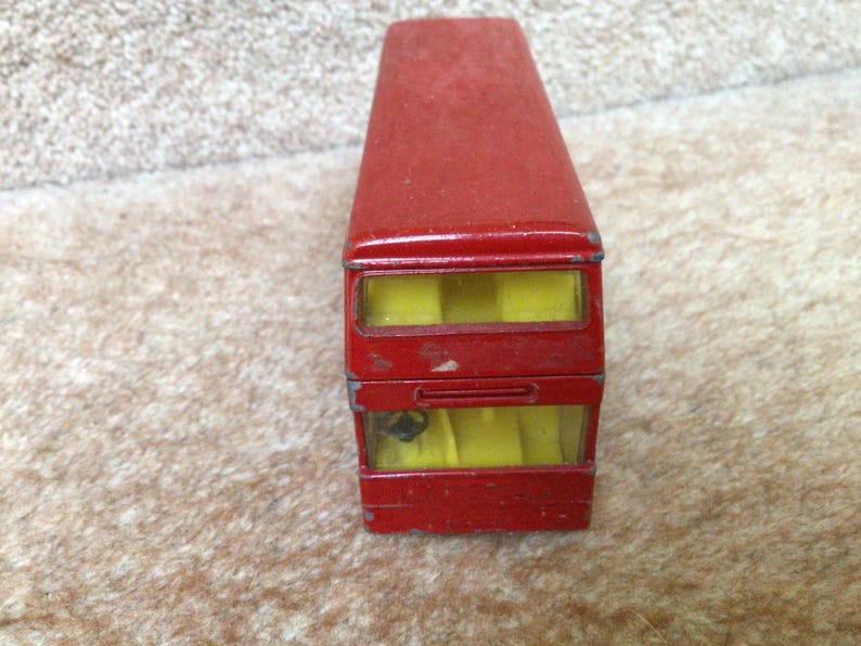 1972 Vintage London Bus Toy Matchbox Super King - Etsy