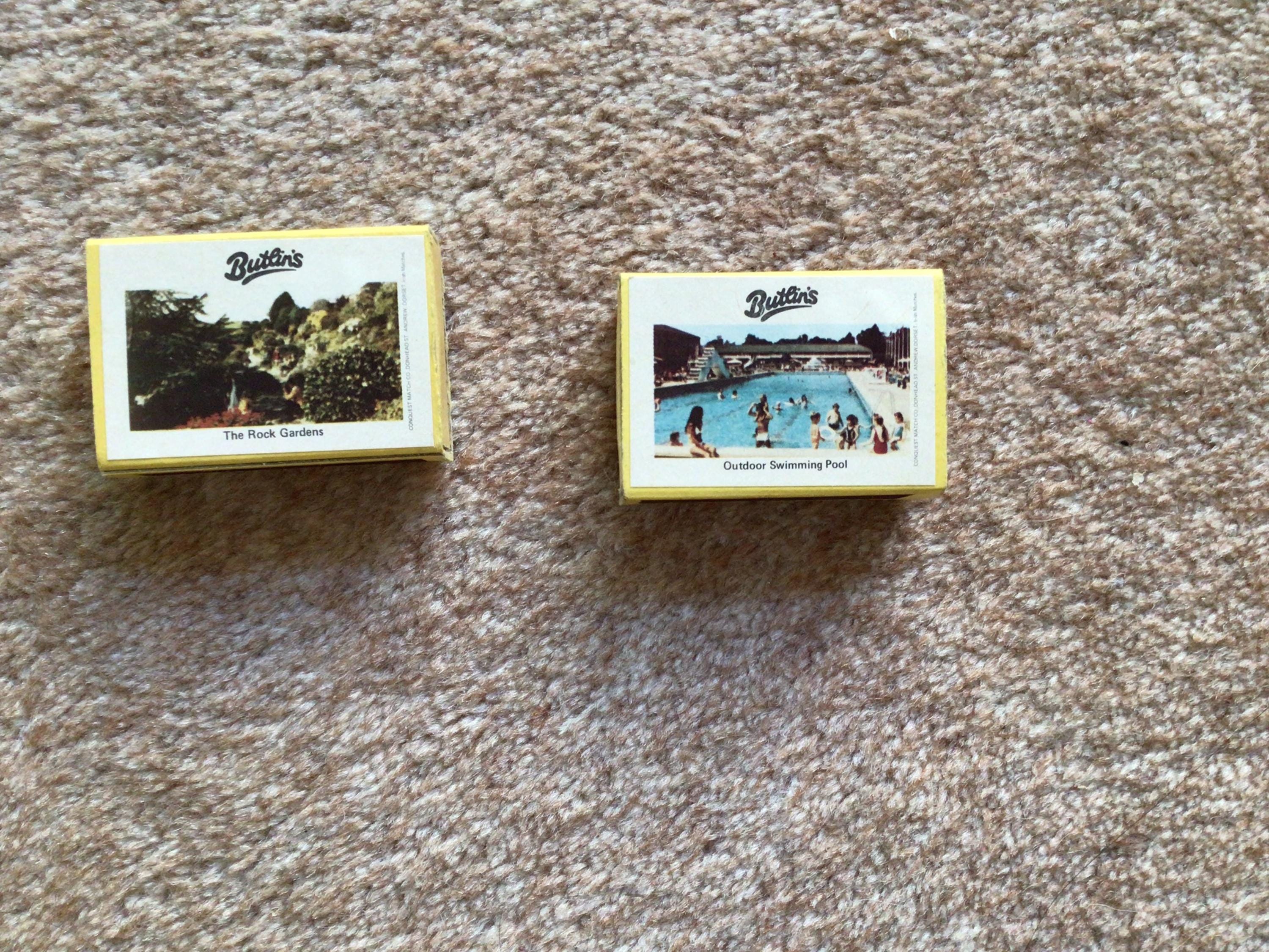 Set of 10 Empty Rare Vintage Matchboxes: Butlins - Etsy