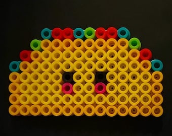 Taco and Avocado Perler Bead Keychain - Etsy UK