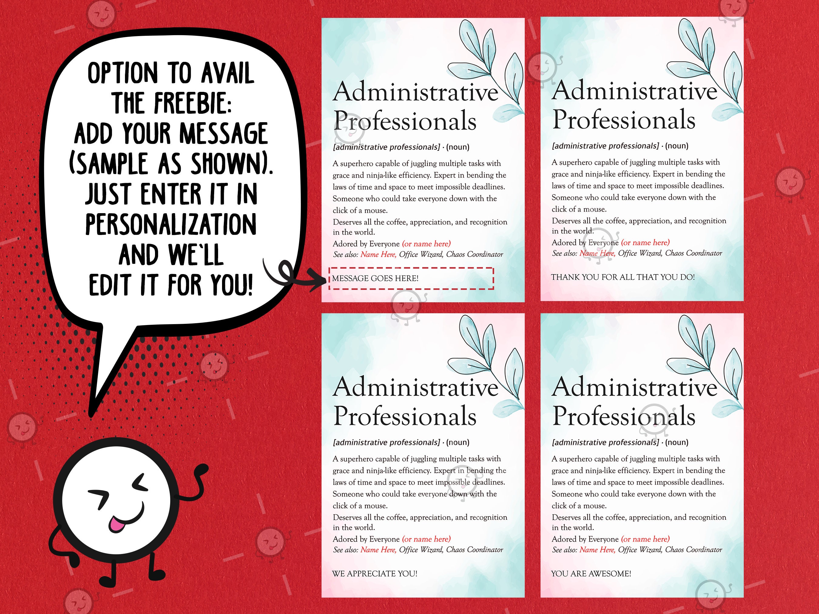 Administrative Professionals Day Gift, Administrative Professionals Day ...