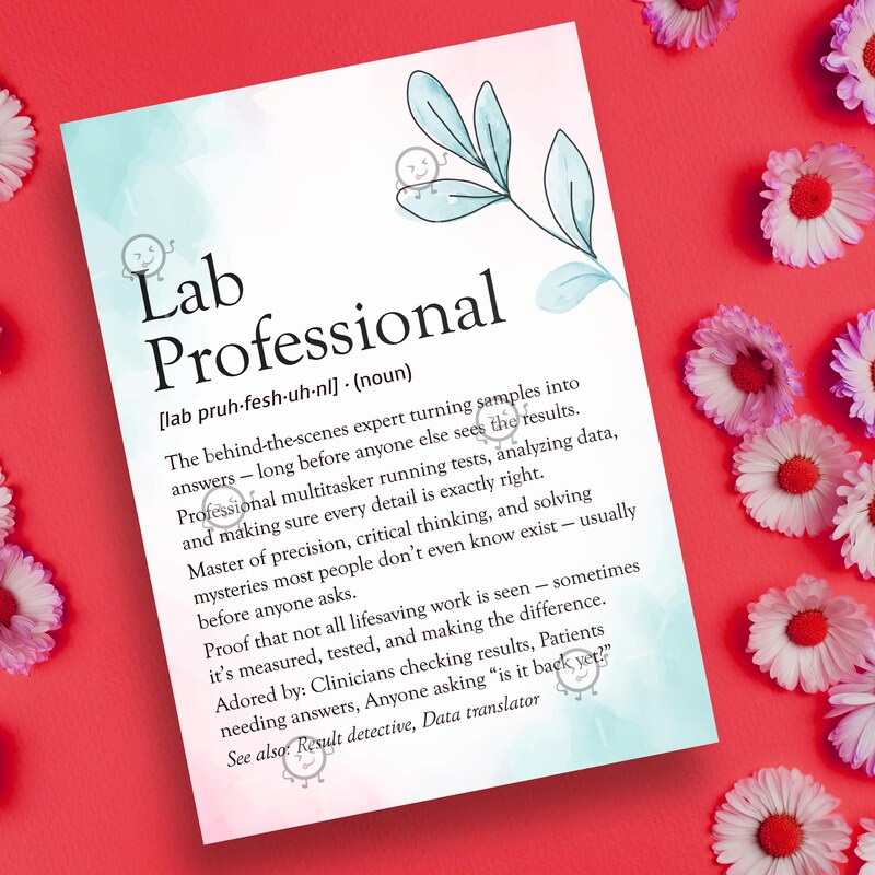 Lab Week Thank You - Etsy
