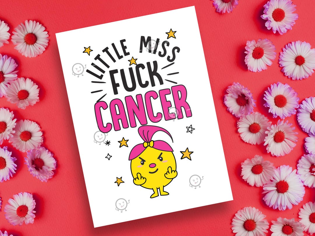 Funny Cancer Card Printable, Humor Cancer Awareness Support, Cancer ...