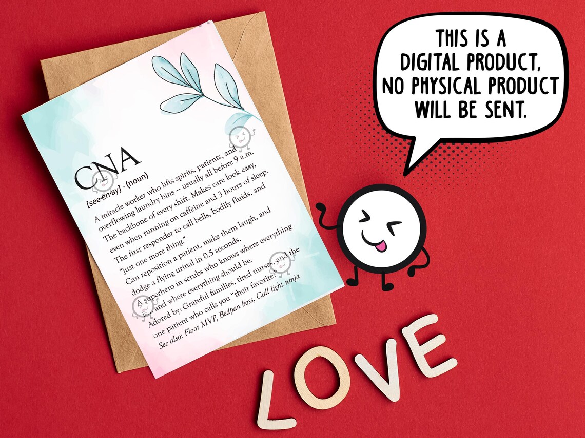 CNA Week Sign Printable, Certified Nursing Assistant Gift, CNA ...