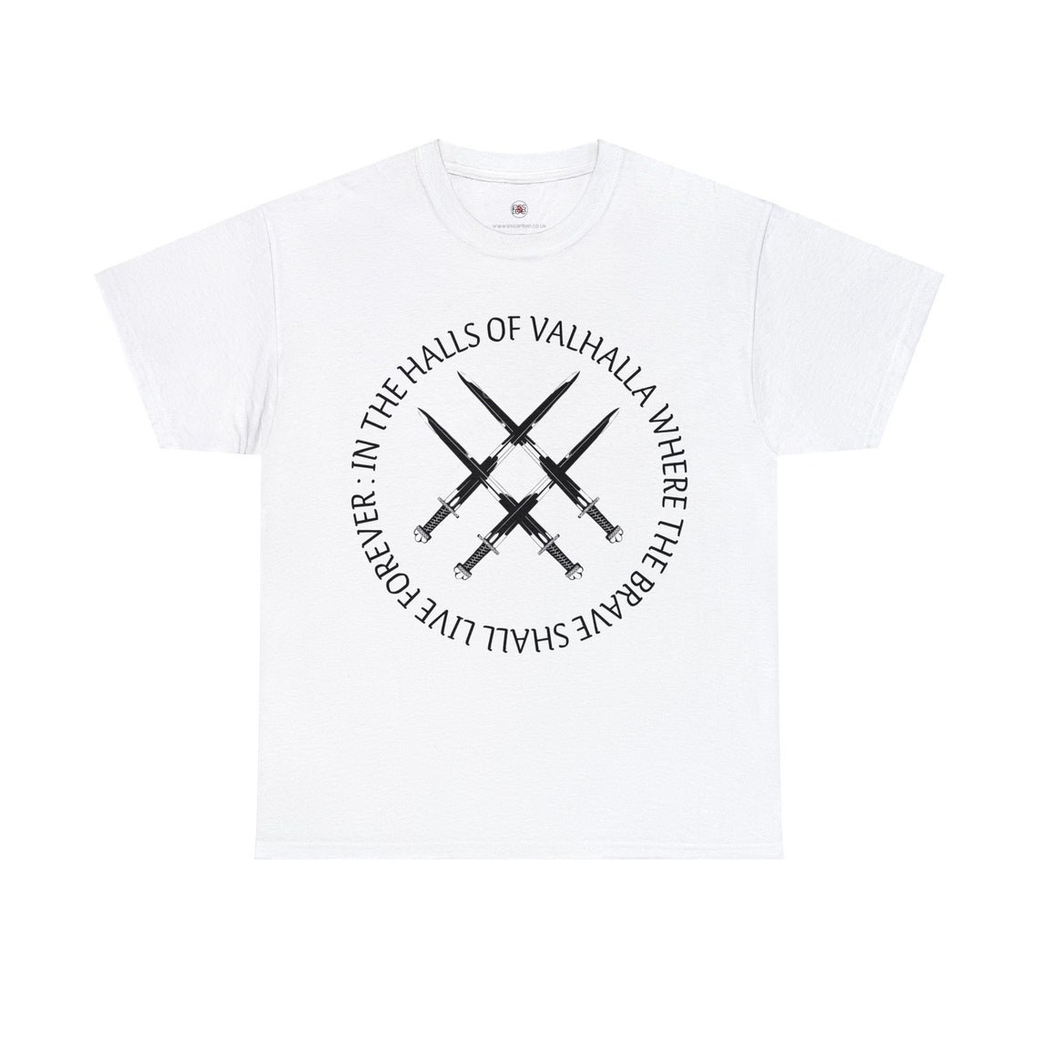 Halls of Valhalla Heavy Cotton Tee - Etsy