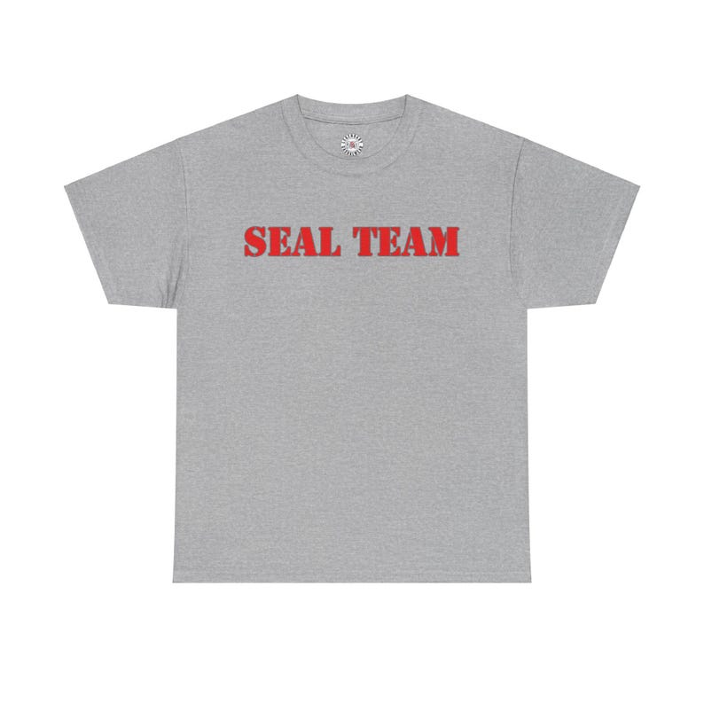 Seal Team US Navy Frogmen T-shirt, Unisex Tee for Military Enthusiasts, Heavy Cotton Shirt, US ...