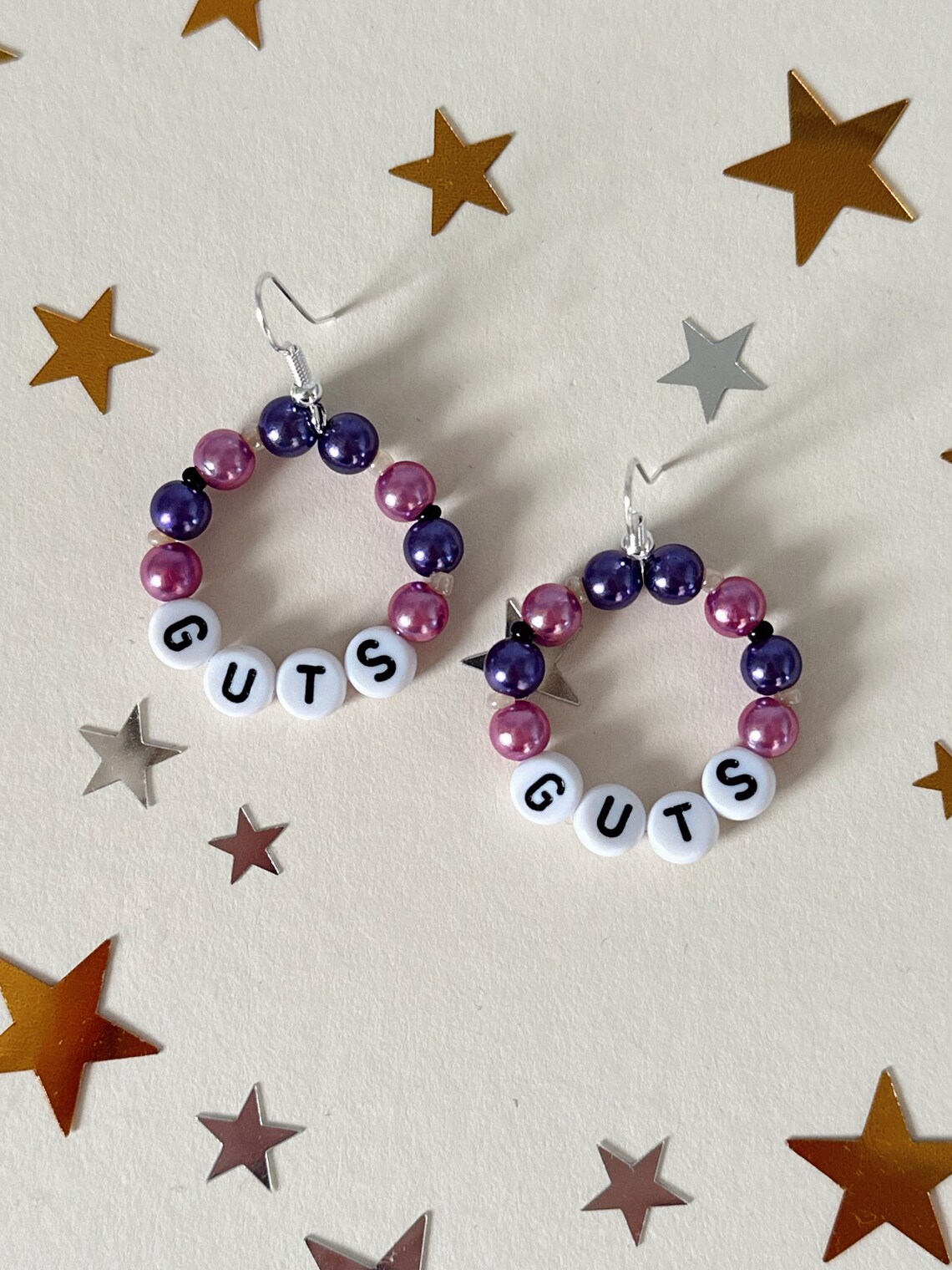 Olivia Rodrigo Inspired GUTS Earrings Guts Tour, Livies Accessory, Gift ...