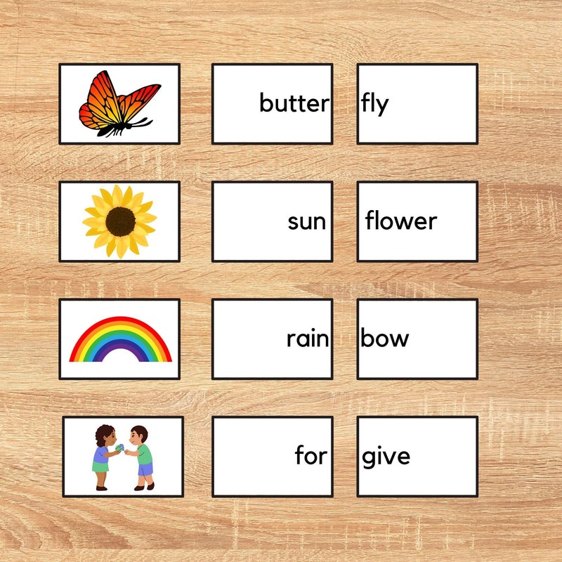 Compound Words Toys - Etsy