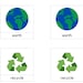 Earth Day/montessori 3 Part Cards - Etsy