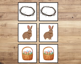 Printable Easter Memory Game Digital, Game for Kids, Fun Family Games ...