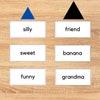 Shape 3 Part Cards/ Montessori Materials/ Printables - Etsy