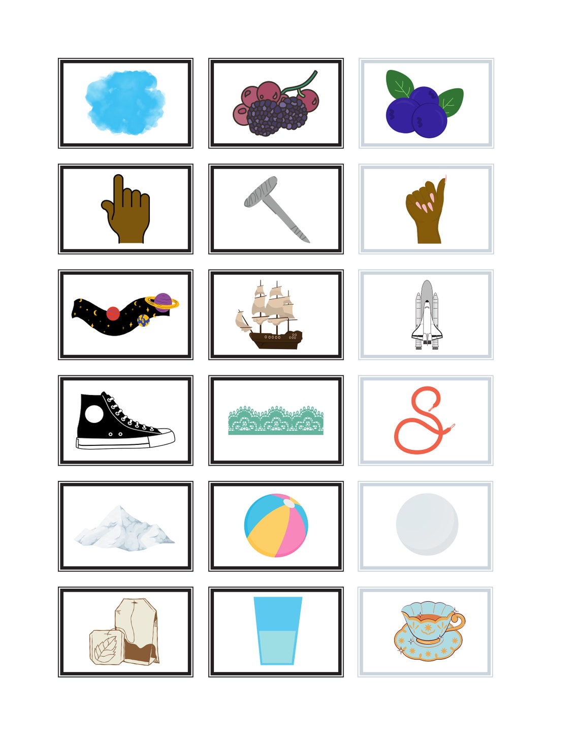 Montessori Compound Words/nomenclature Compound Words/pre Reading - Etsy