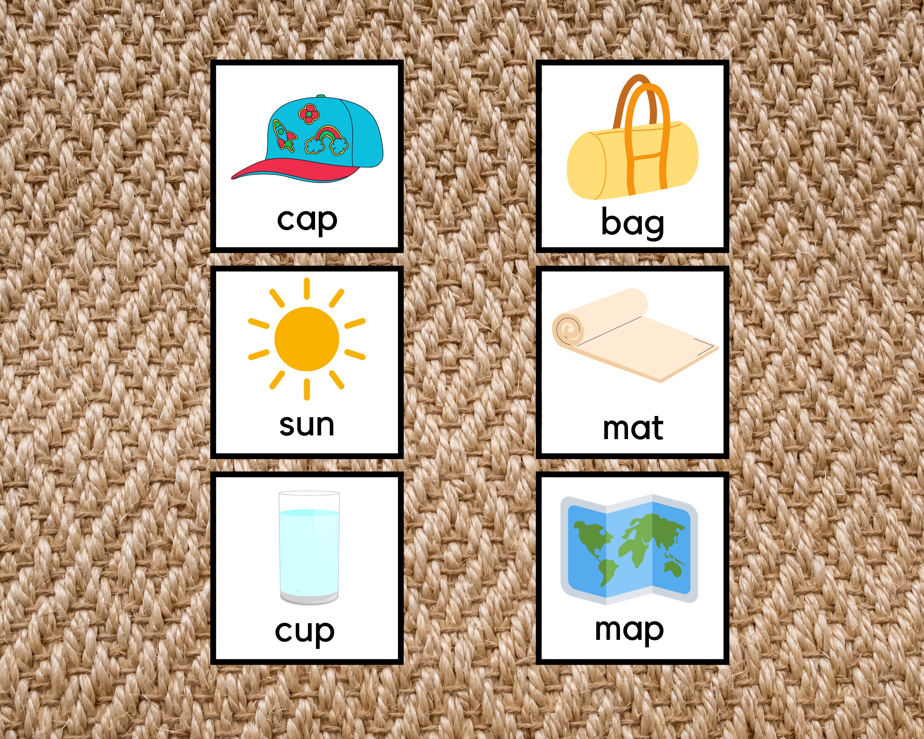 Montessori Phonetic Reading/3 Letter Phonetic Words/montessori ...