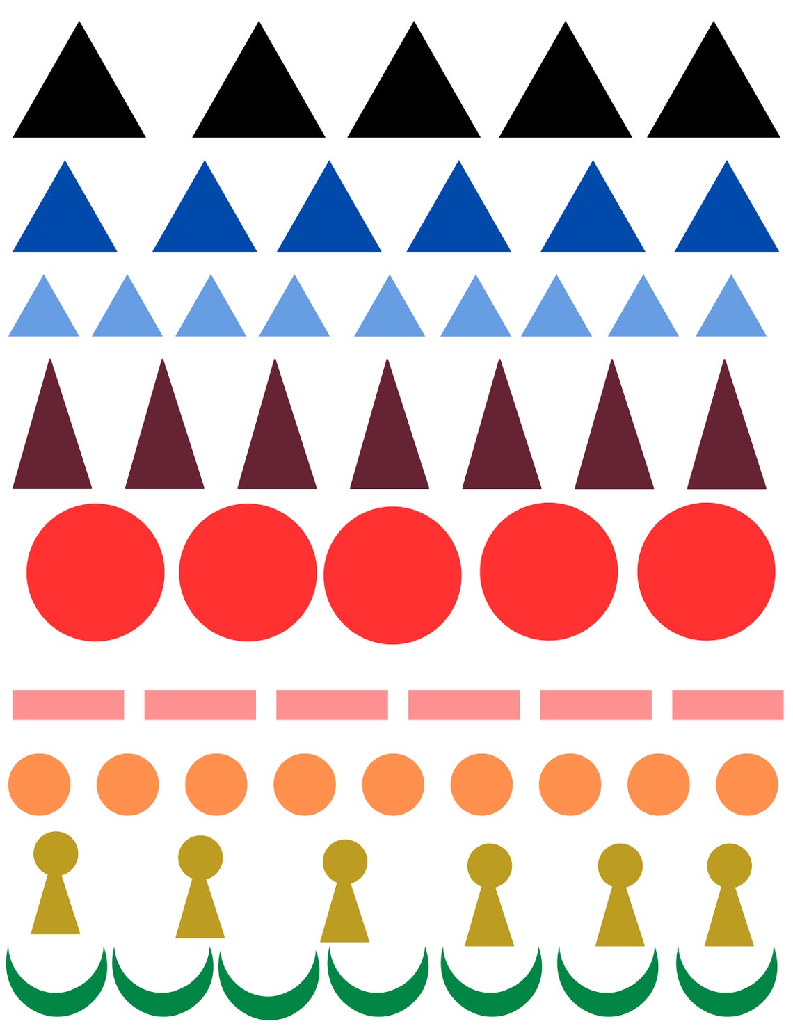 Montessori Grammar Symbols/ Printable PDF - Etsy