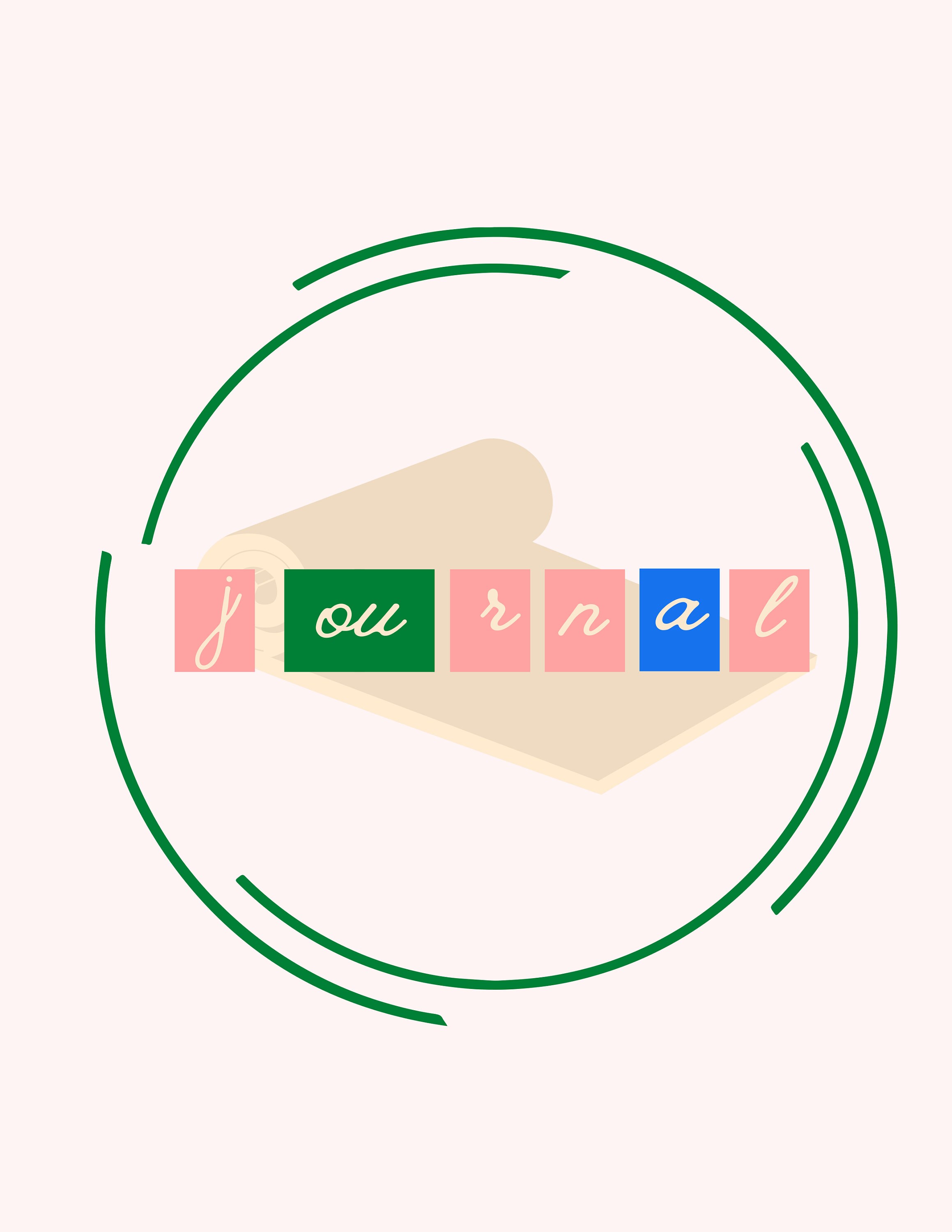 Montessori Journal/printable/pink Writing Paper - Etsy