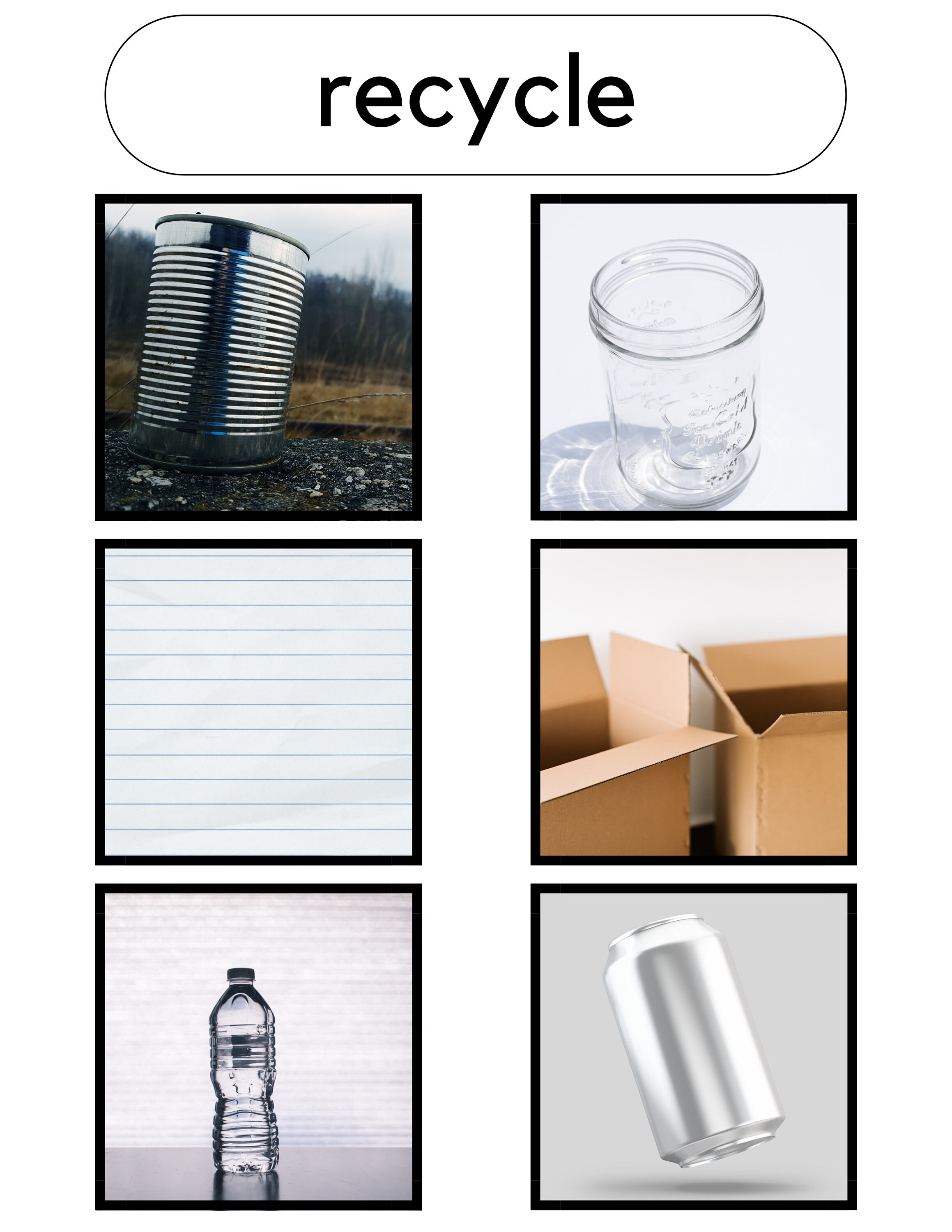 Compost, Recycle, or Landfill Sorting Game - Etsy