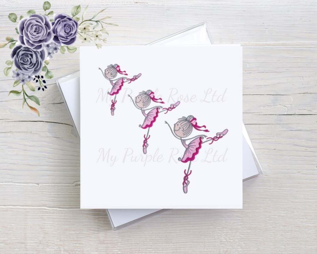 Dance Show Card, Good Luck on Your Show, Break a Leg Show Card, Ballet ...